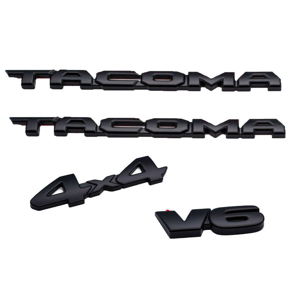 Toyota Tacoma Emblem Kit - Tacoma V6 4X4 Overlay – Geekstop